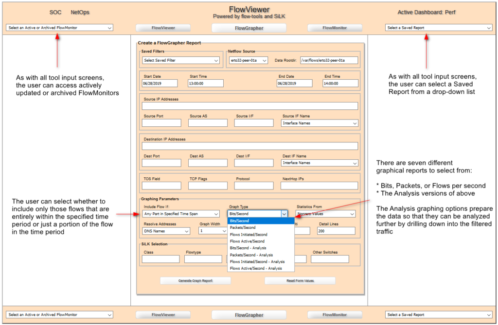 The FlowGrapher Tool – FlowViewer
